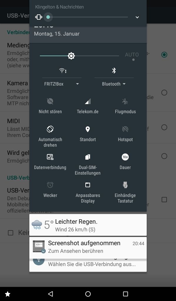 Lenovo TAB3 7 TB3-730X-Wie erhält man über USB Zugriff an den internen ...