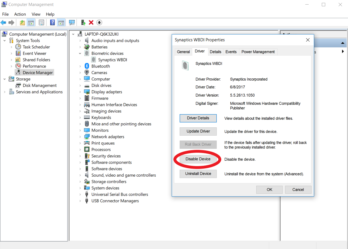 Lenovo Ideapad 720s-14IKB Fingerprint Scanner Problem-English Community