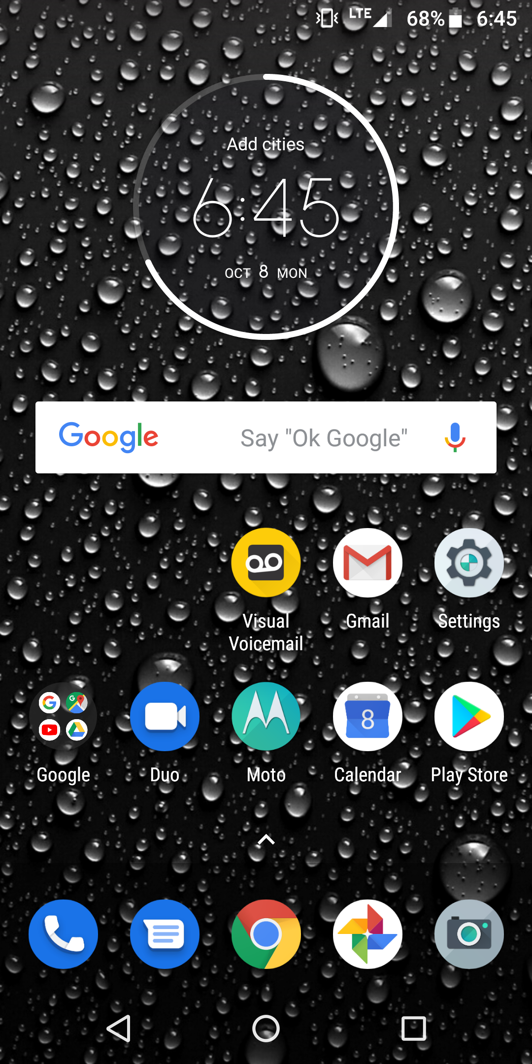 No voicemail icon or speakerphone on G6??-Motorola Community