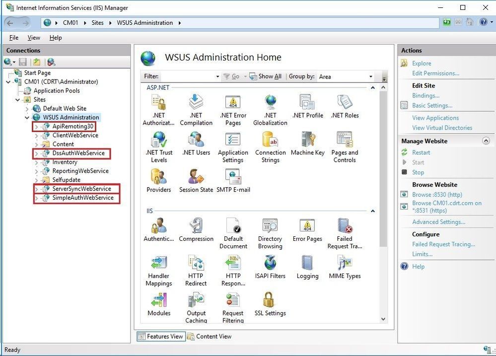 How to configure IIS to use SSL connections on your WSUS server ...